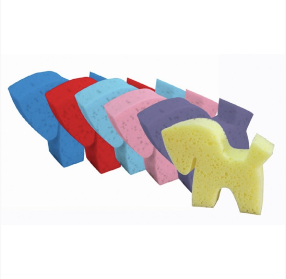 Equi-Essentials Pony Shaped Grooming Sponges - Sporthorse Saddlery